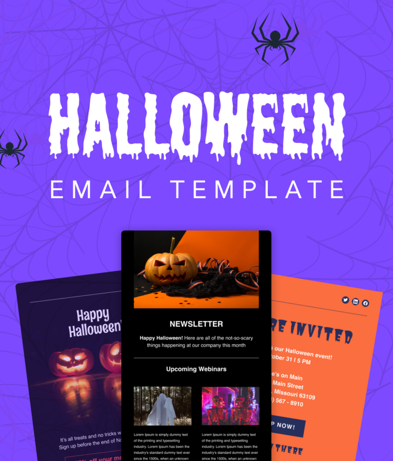 Halloween Email Templates - BenchmarkONE